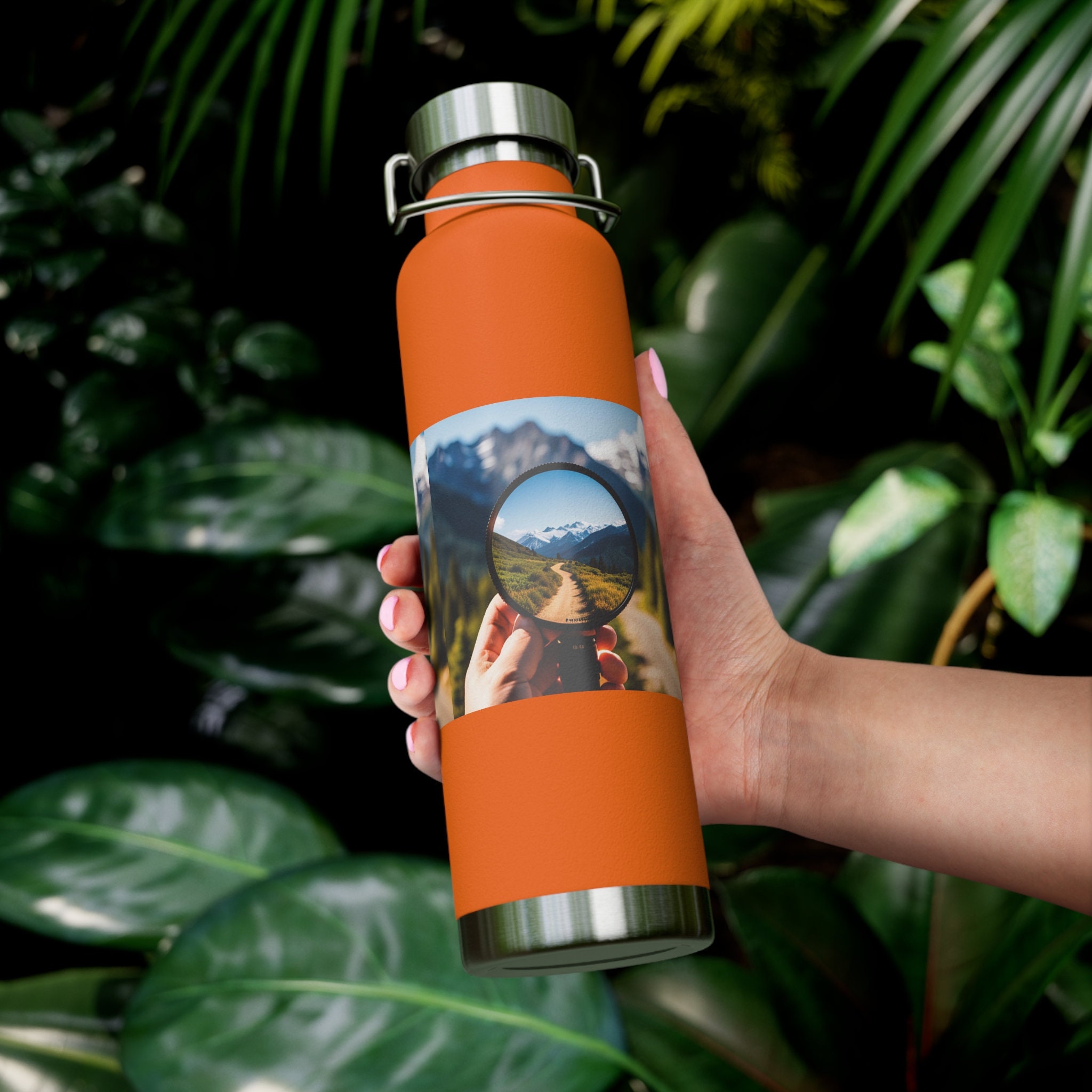 Explore & Sip Nature-inspired Outdoor Adventure Copper Vacuum Insulated ...