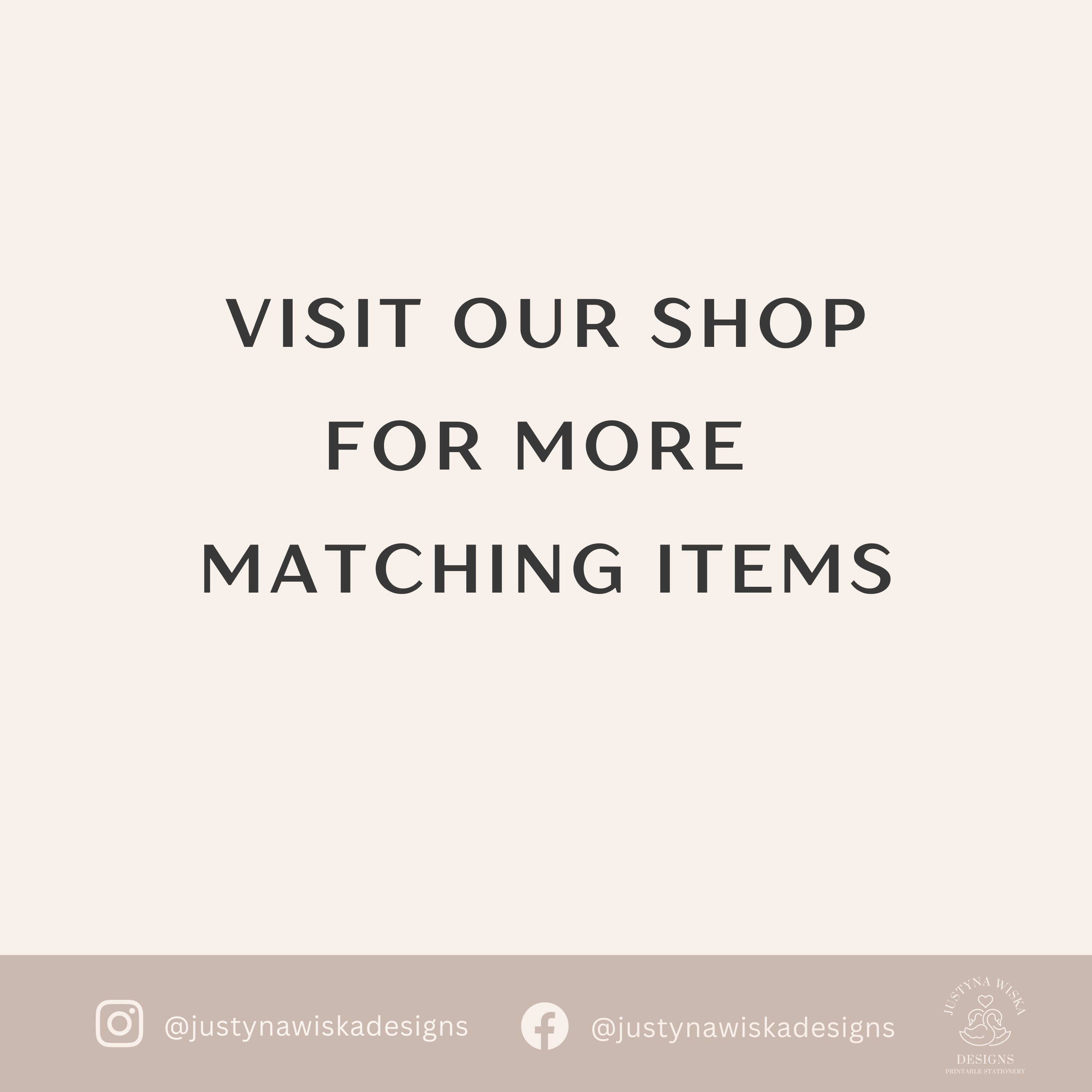 Wedding Menu Template, Minimalist Wedding Menu, Modern Wedding Menu ...