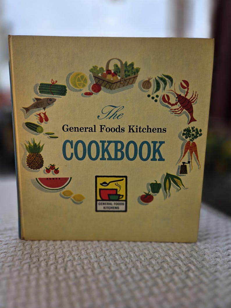Vintage 1959 the General Foods Kitchens Cookbook - Etsy