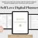 Digital Self Care Planner for iPad Tablet, Undated Self Care Journal ...