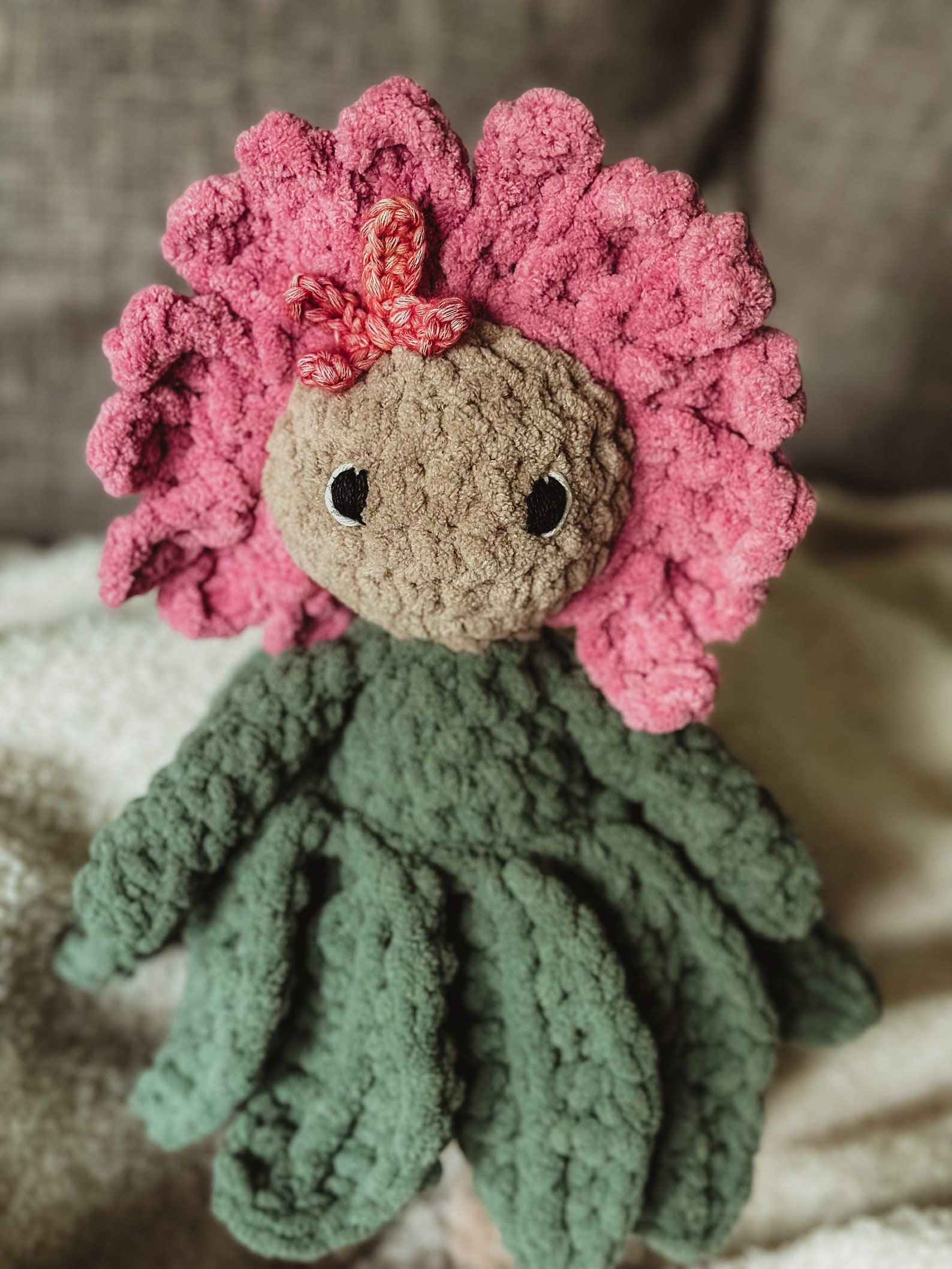 Poppy the Bloom Baby PATTERN | Amigurumi Plushie | Crochet Snuggler ...