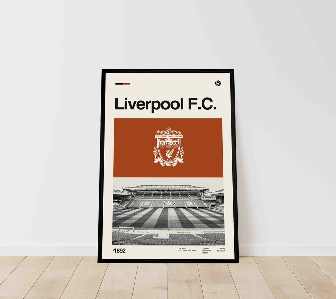 Football Stadium Poster Minimalist Art Vintage Poster - Etsy