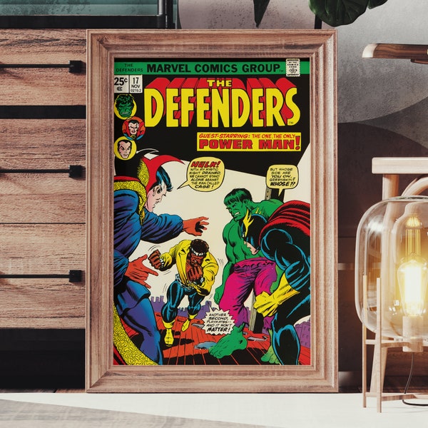 The Defenders Digital Comics - Etsy