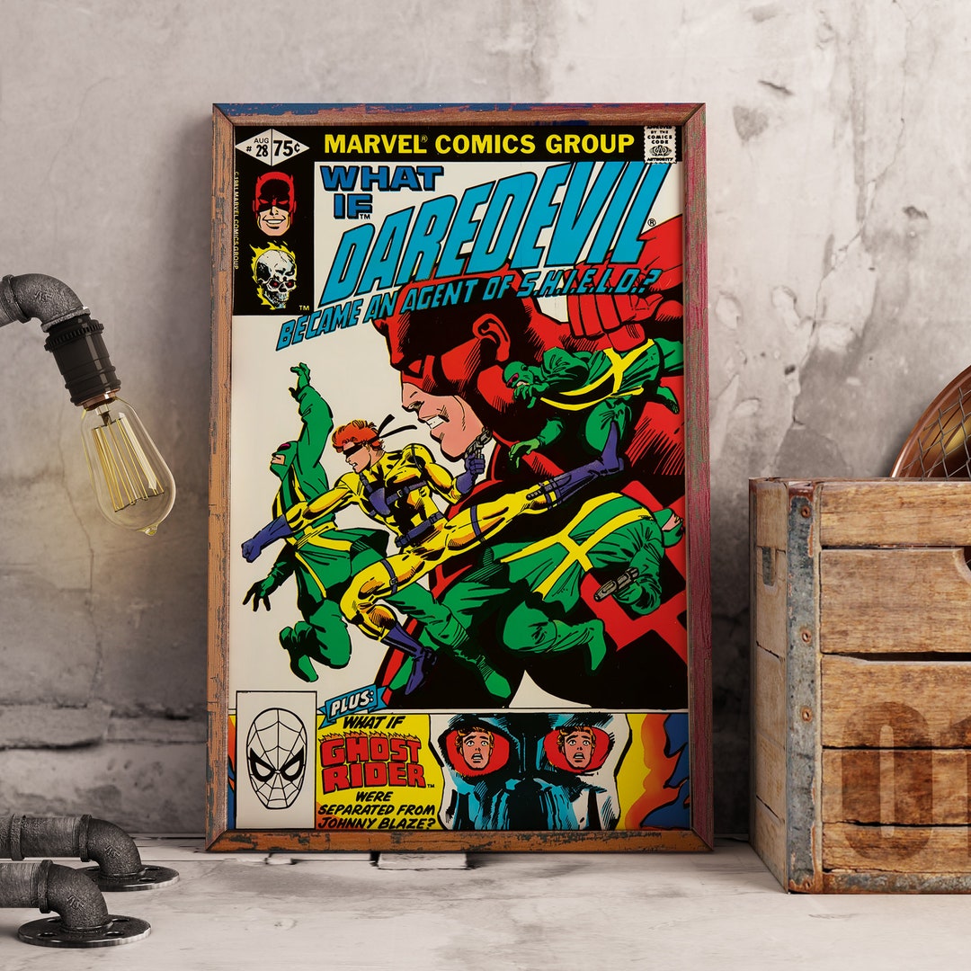 What If 28 Marvel 1981 Daredevil Comic Cover Art Collectable Wall Art ...