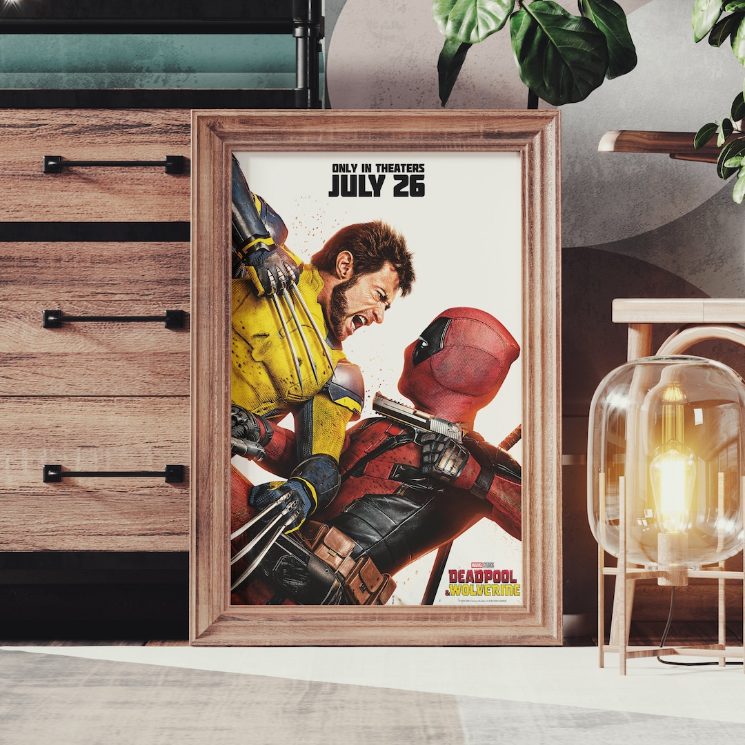 Buy Deadpool & Wolverine 2024 Deadpool Vs Wolverine Marvel Studios ...