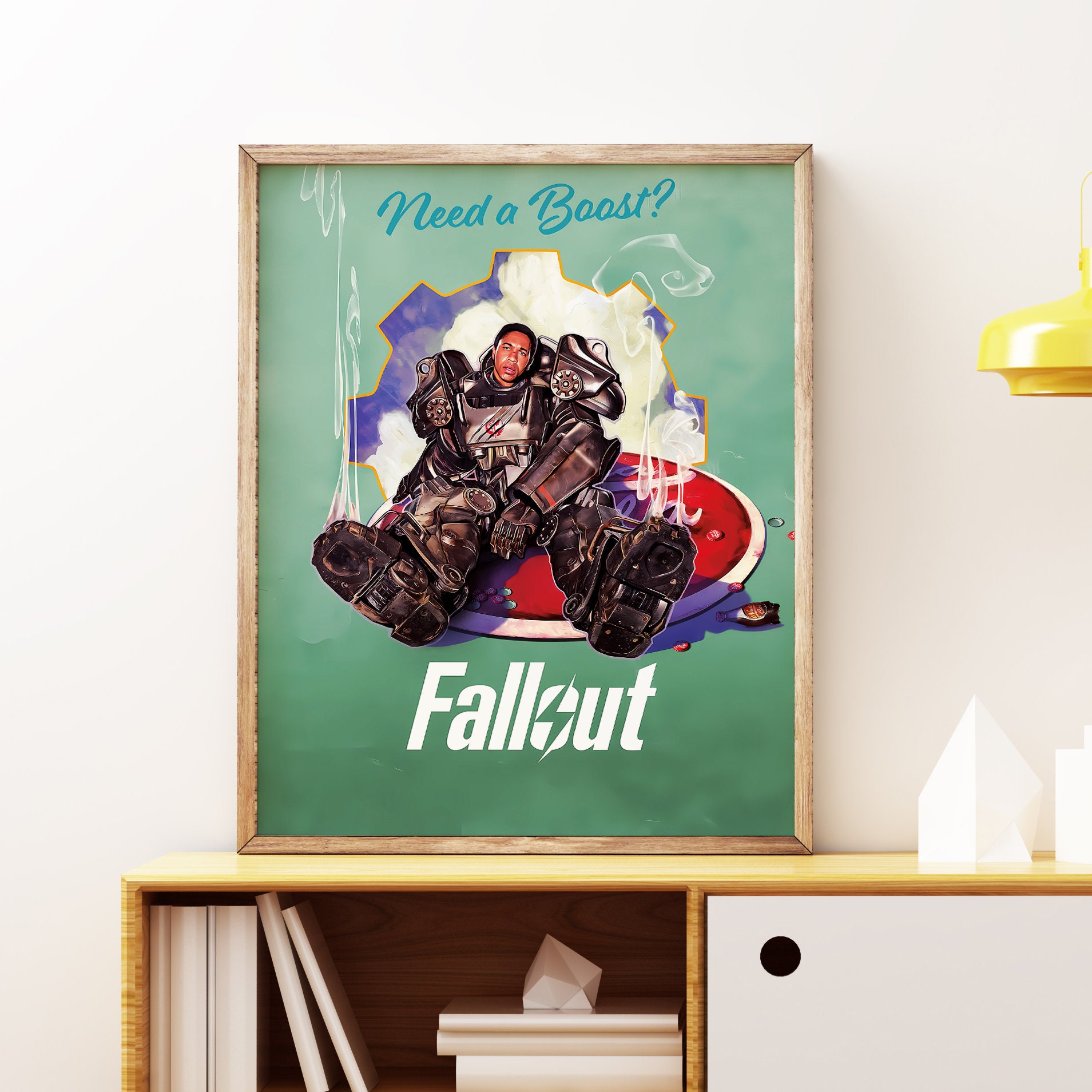 Fallout Need a Boost Prime Video Game Movie TV Show Poster Art ...