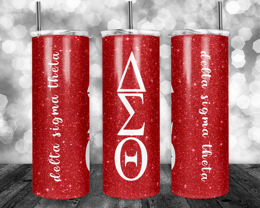 Delta Sigma Theta Nutrition Facts Tumbler Wrap, 20oz 30oz Skinny ...