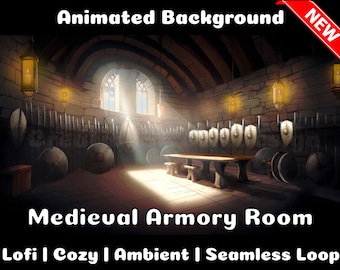 ANIMATED BACKGROUND | Viking Inn | Cozy Ambience Looped Vtuber Twitch Stream Overlay Stream ...
