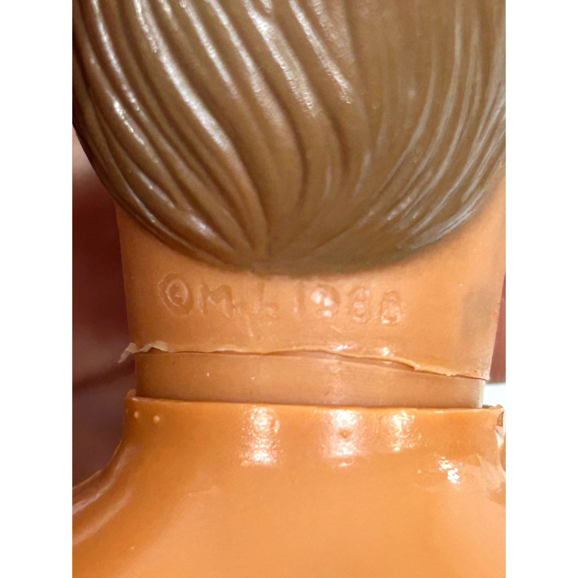 Ken Doll 1968 Mattel Mexico Brown Plastic Hair Blue Eyes Rotating Head ...