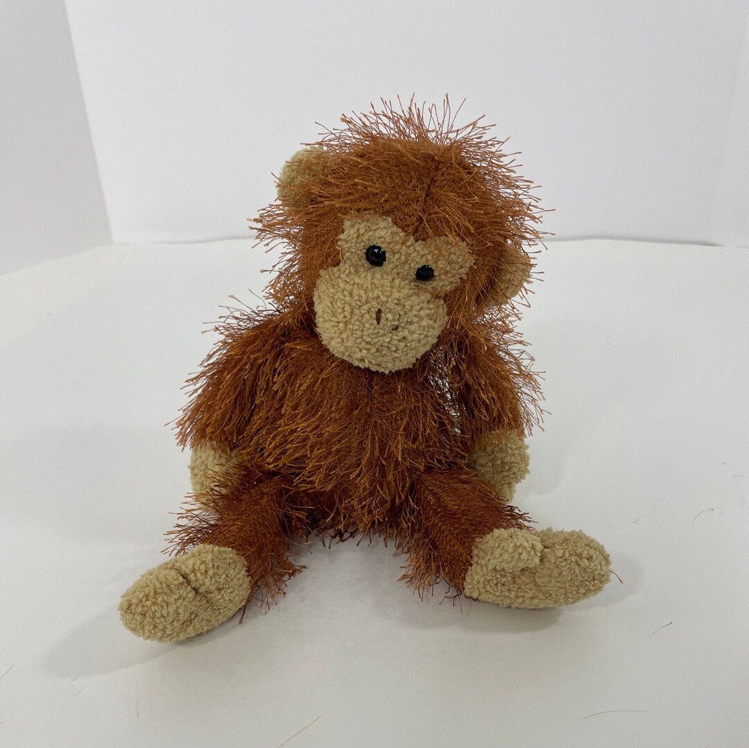 Ty the Punkies Collection Punkie Zig-zag the Monkey 2002 Vintage Plush ...