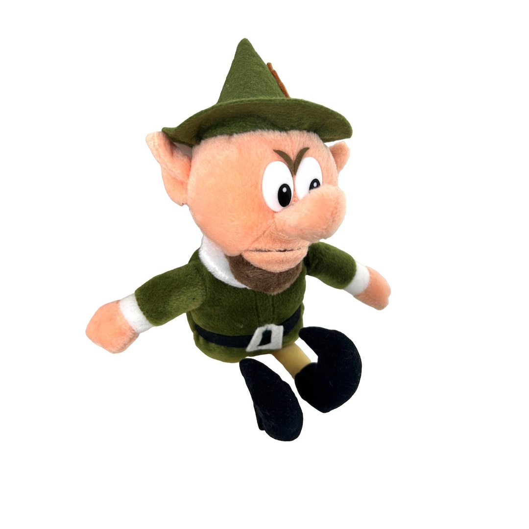 Stuffins Island Misfit Toys Boss Elf Vintage 1999 Rudolph Red - Etsy