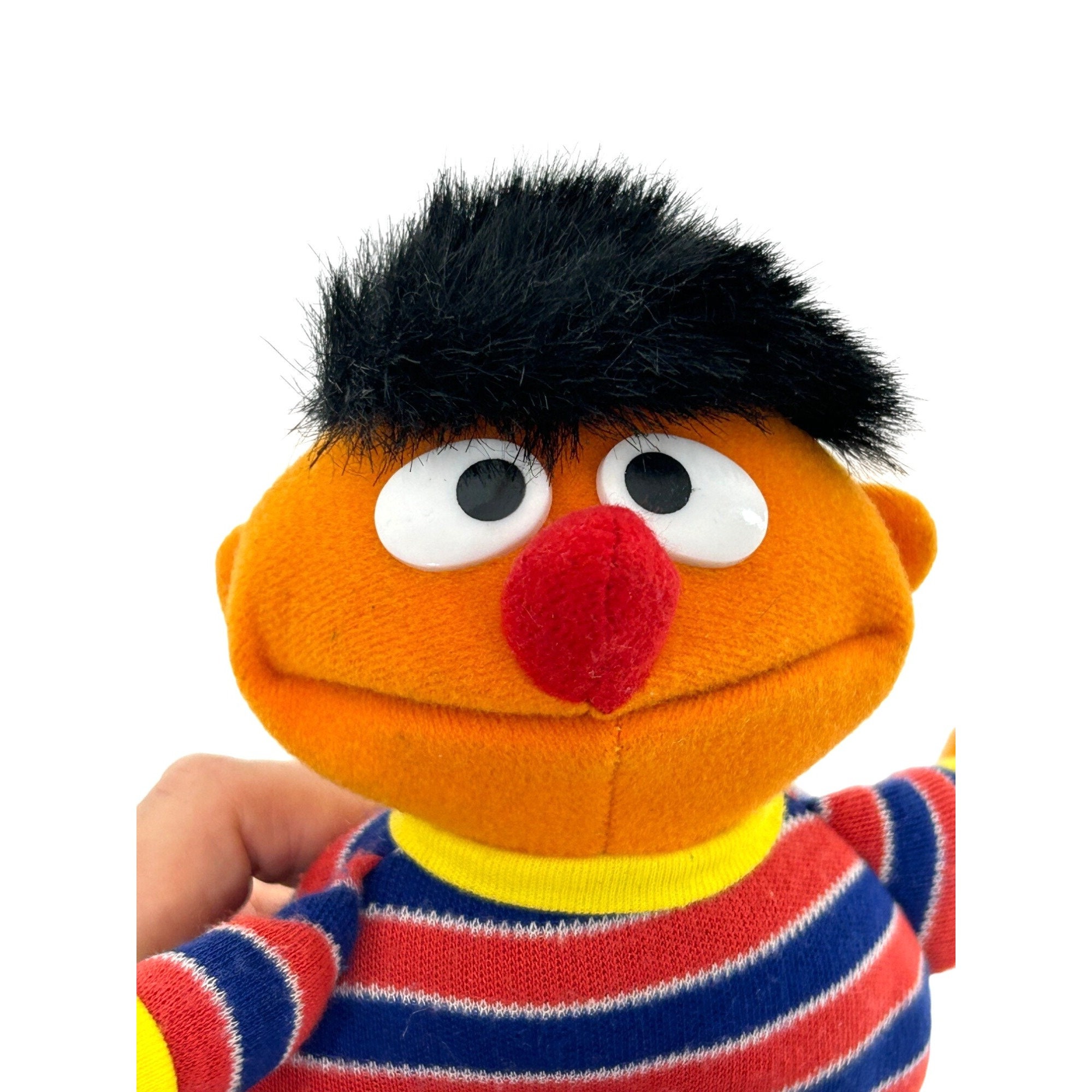 Ernie Sesame Street Plush Toy Vintage Applause 1990s Muppets Jim Henson ...