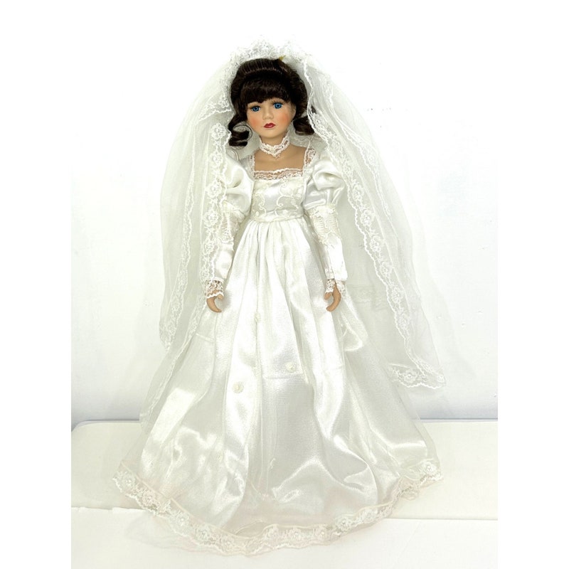 Porcelain Bride Doll - Etsy