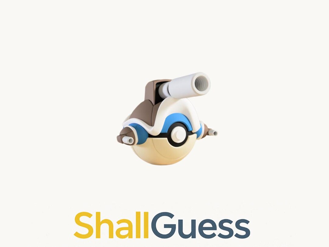 Mega Blastoise | Mega Turtok Pokeball #0009 - Etsy UK