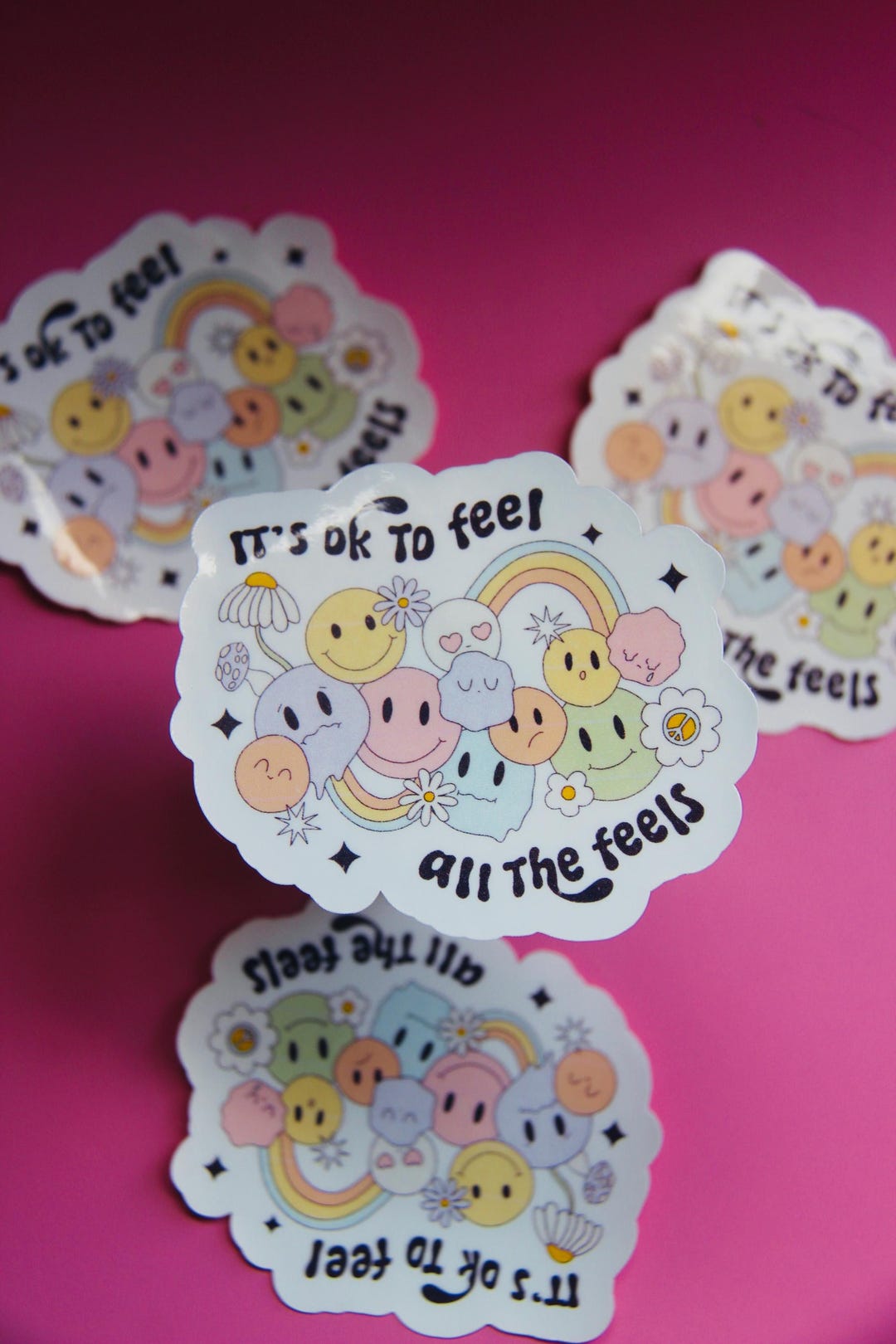 It's Ok to Feel All the Feels Sticker-waterproof Stickers-trendy-cute ...