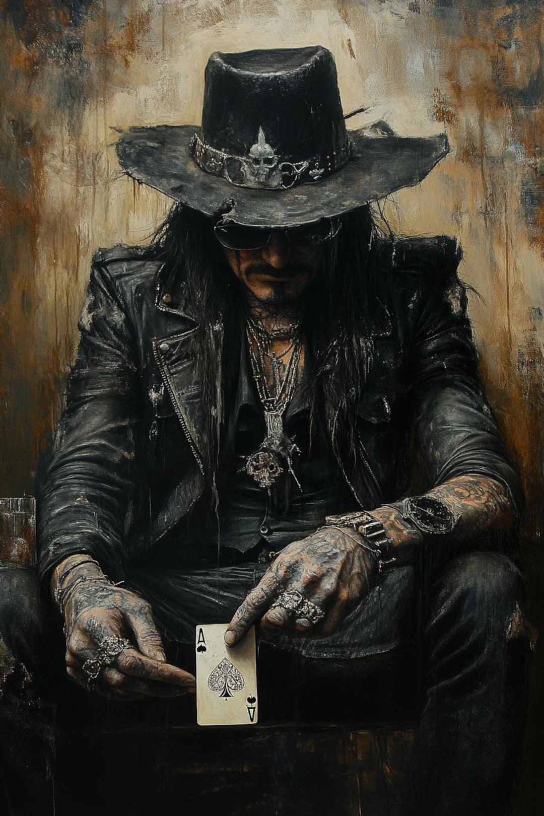 Ace of Spades Biker Cross Stitch Pattern (instant PDF Download) - Etsy