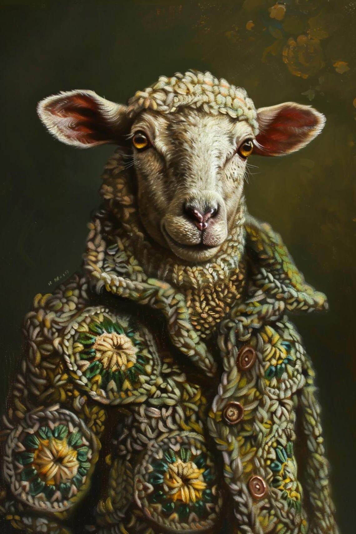 Sheep Coat 01 Cross Stitch Pattern. Digital PDF Download. 60,000 ...