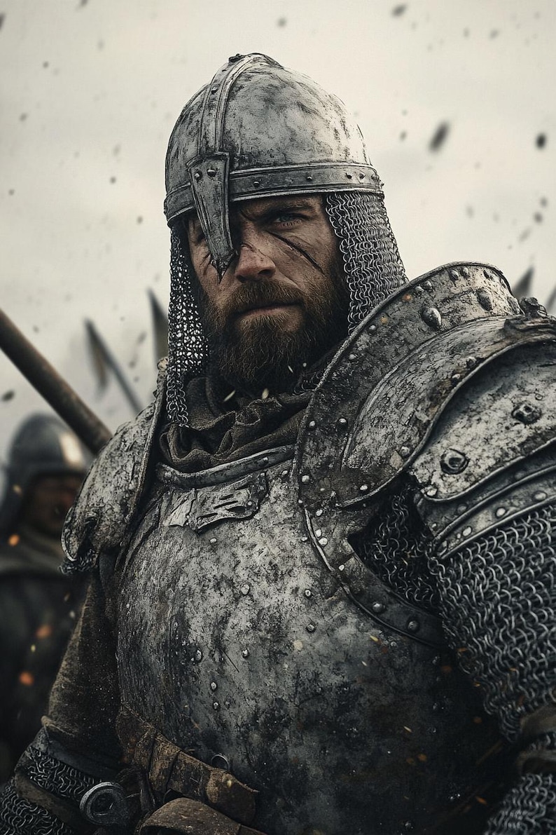 Medieval Knight Cross Stitch Pattern. Instant Download. PDF Download ...