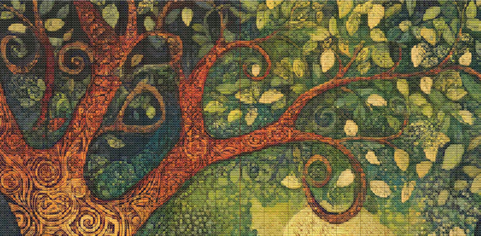 Naive Celtic Fox Cross Stitch Pattern. Instant PDF Download. 60k ...