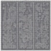 Vintage Botanical Flower Columns Cross Stitch Pattern. Instant PDF ...