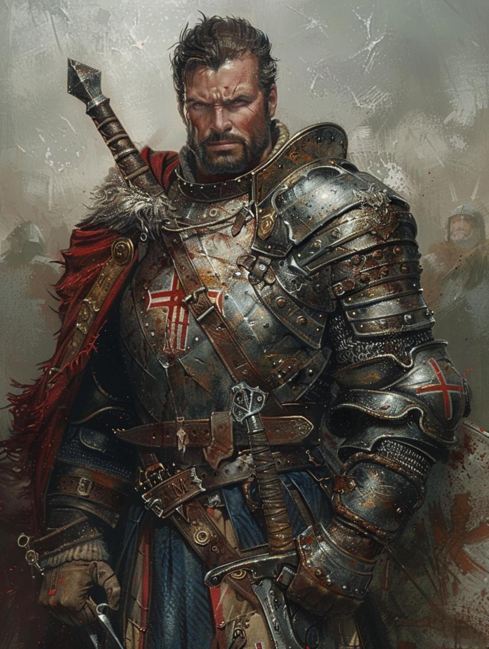 Medieval Knight Cross Stitch Pattern. Instant PDF Download. 67,800 ...