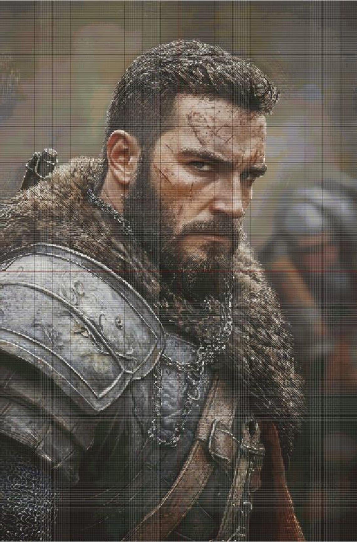 Medieval Knight Cross Stitch Pattern. Instant Download. PDF Download ...