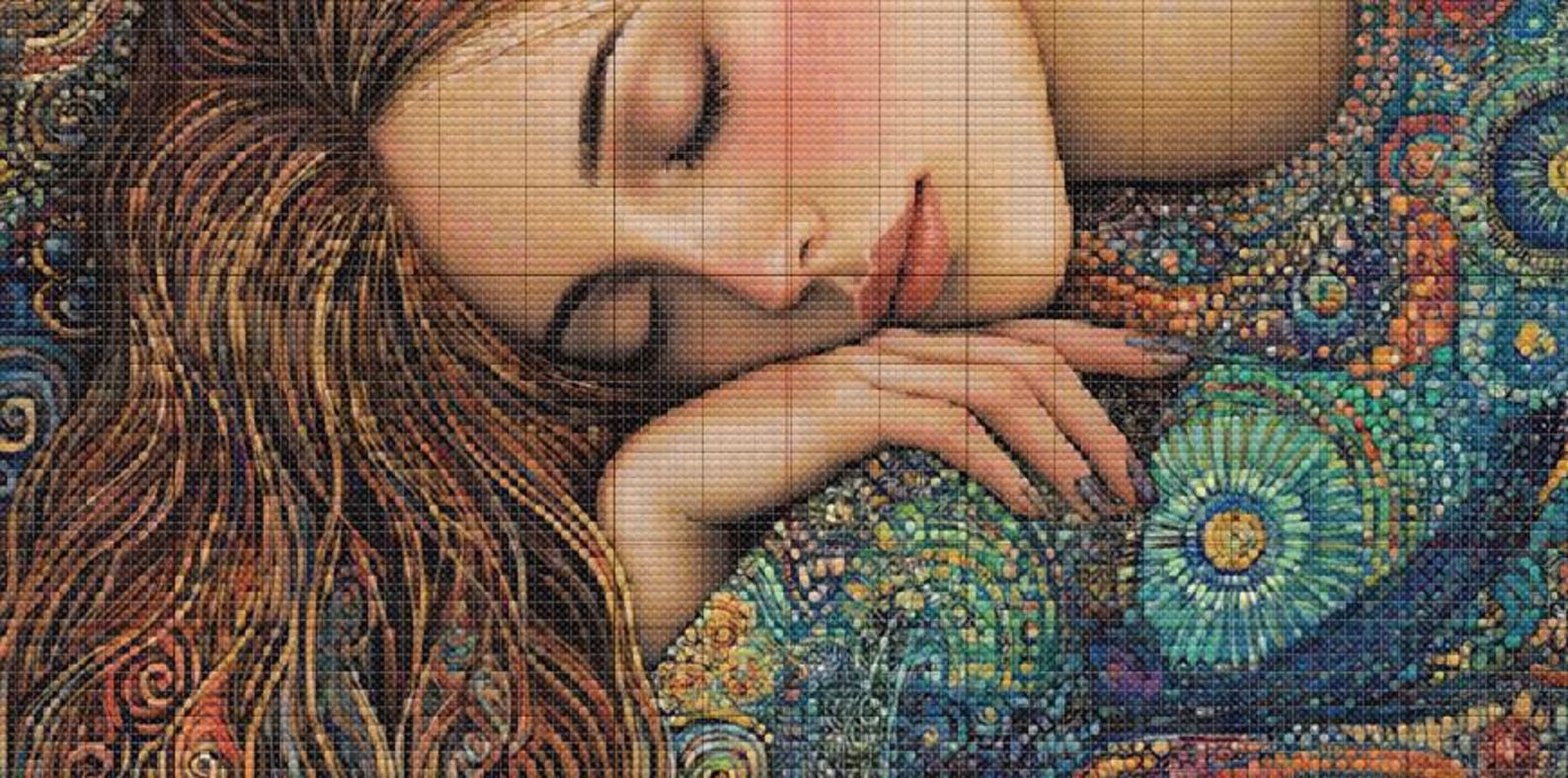 The Lady Cross Stitch Pattern - PDF Download - Instant Download- 53,879 ...