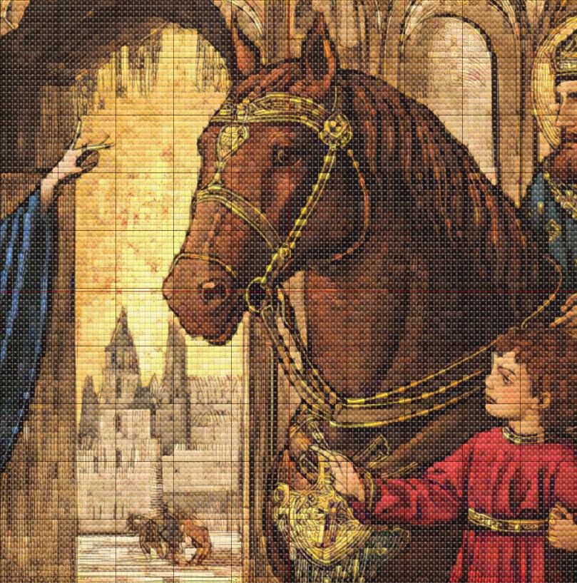 Medieval King and Queen Cross Stitch Pattern. Instant PDF Download ...
