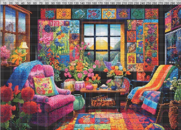 The Sewing Room Cross Stitch Pattern. Digital PDF Download. 64,500 ...