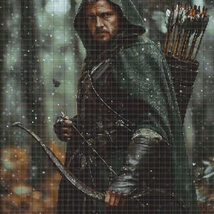 Robin Hood Cross Stitch Pattern. Instant PDF Download. 60k Stitches. - Etsy