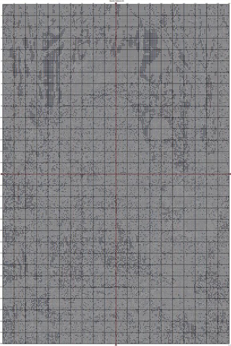 Nordic Folklore Cross Stitch Pattern. Instant PDF Download. 60k ...