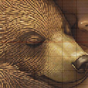 Goldilocks Cross Stitch Pattern. Instant PDF Download. 59,100 Stitches ...