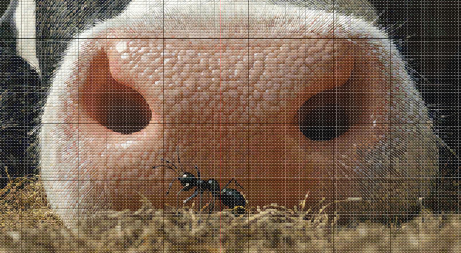 Cow and the Ant Cross Stitch Pattern. Instant PDF Download. 60k ...