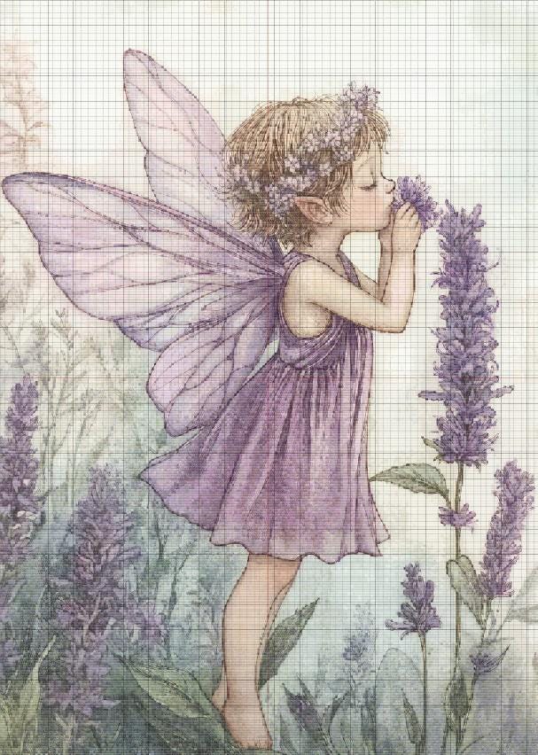 Fairy Cross Stitch Pattern. Instant PDF Download. 64,500 Stitches - Etsy
