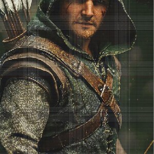 Robin Hood Cross Stitch Pattern. Instant PDF Download. 50,400 Stitches ...