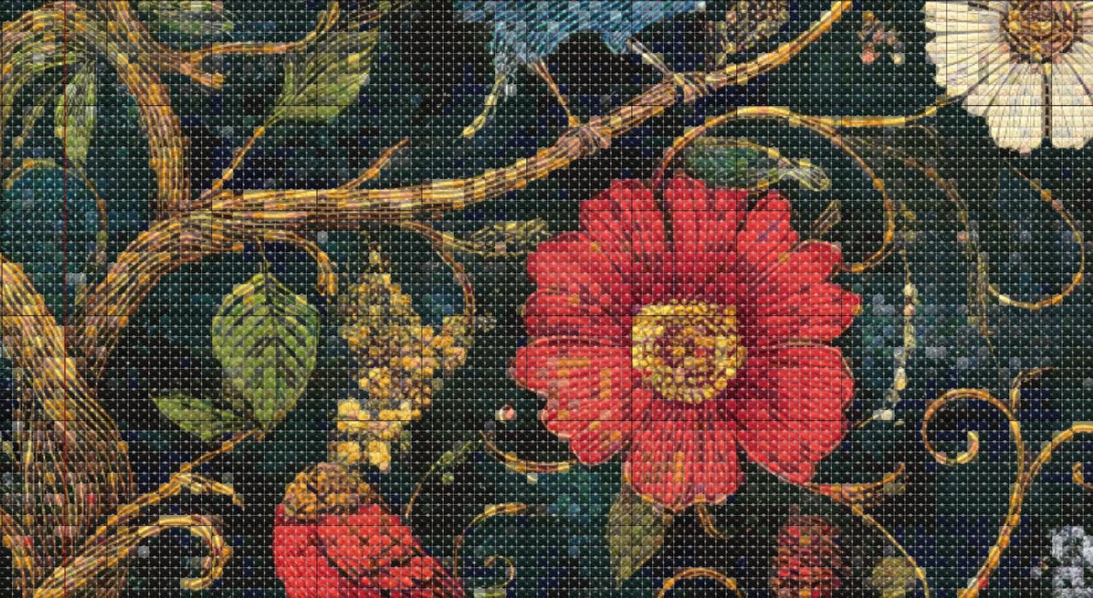 Bird Tree of Life Cross Stitch Pattern. Instant PDF Download. 63,600 ...