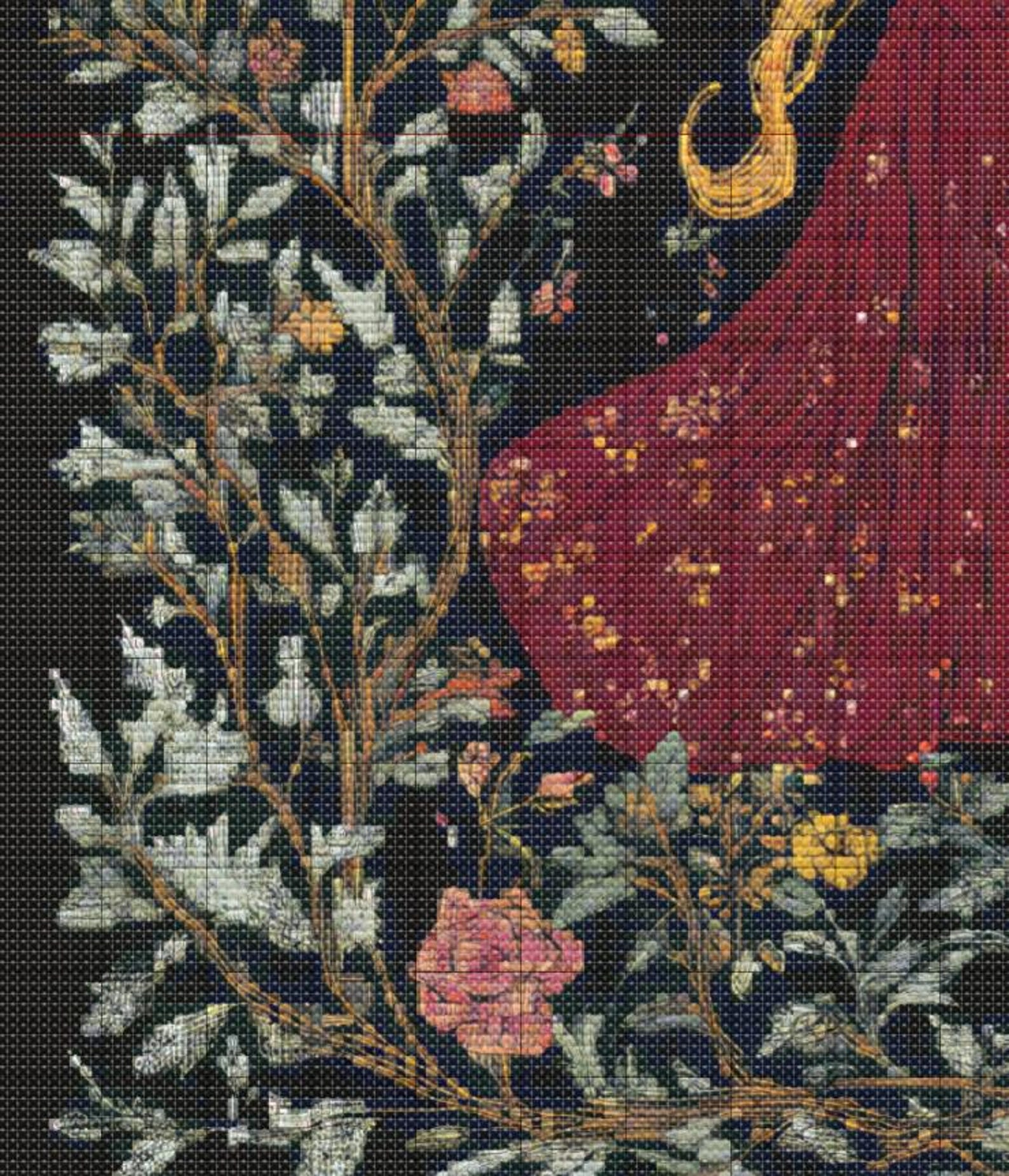 Medieval Ladies Cross Stitch Pattern. Instant PDF Download. 60k ...