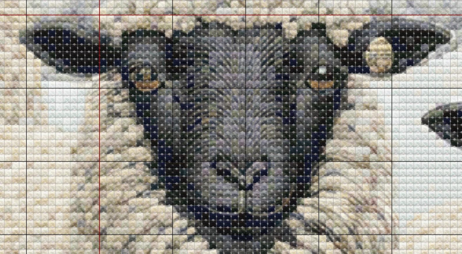 Snow Sheep Cross Stitch Pattern. Instant PDF Download. 60k Stitches. - Etsy