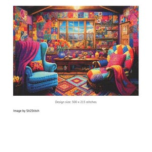 The Sewing Room Cross Stitch Pattern. Instant PDF Download. 64,500 ...
