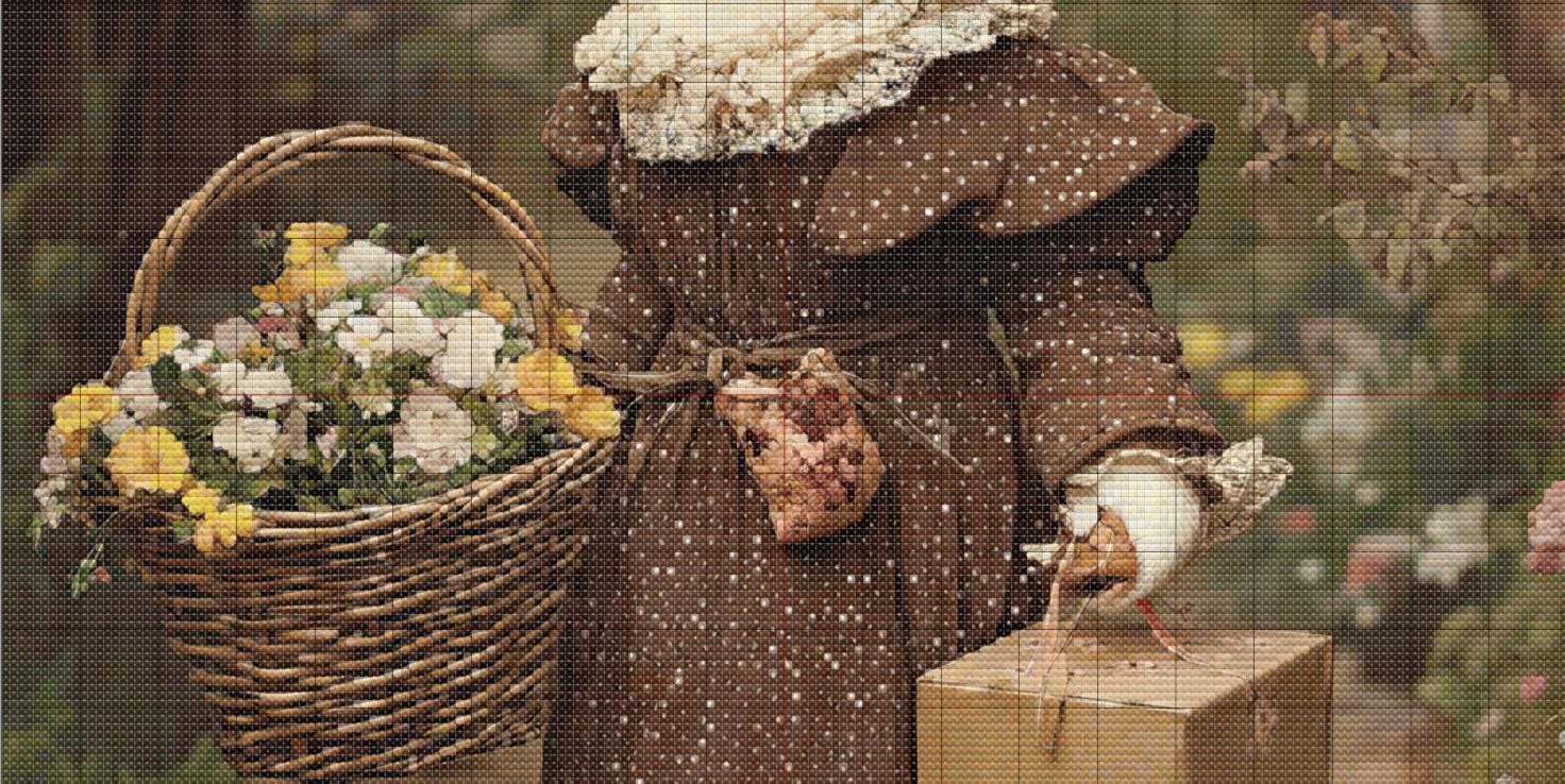Mother Goose Cross Stitch Pattern. Instant PDF Download. 60k Stitches ...