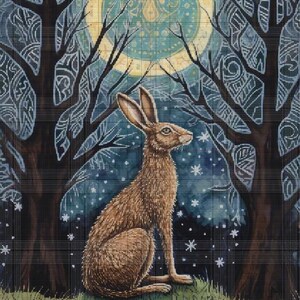 Hare Cross Stitch Pattern PDF Download _ Instant Download 63,600 ...