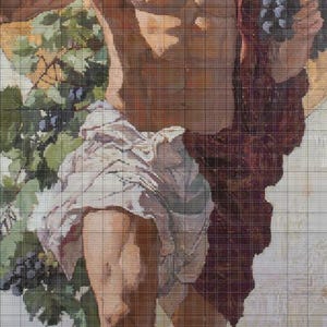 Dionysus Cross Stitch Pattern. Instant PDF Download. 60k Stitches - Etsy