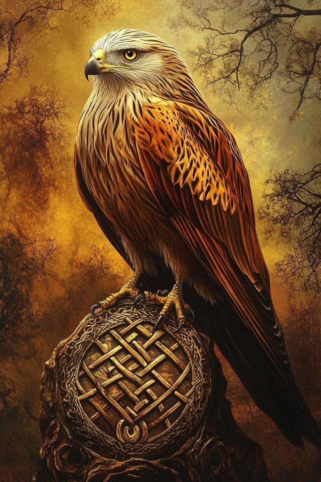 Celtic Red Kite Cross Stitch Pattern. Instant PDF Download. 60k ...