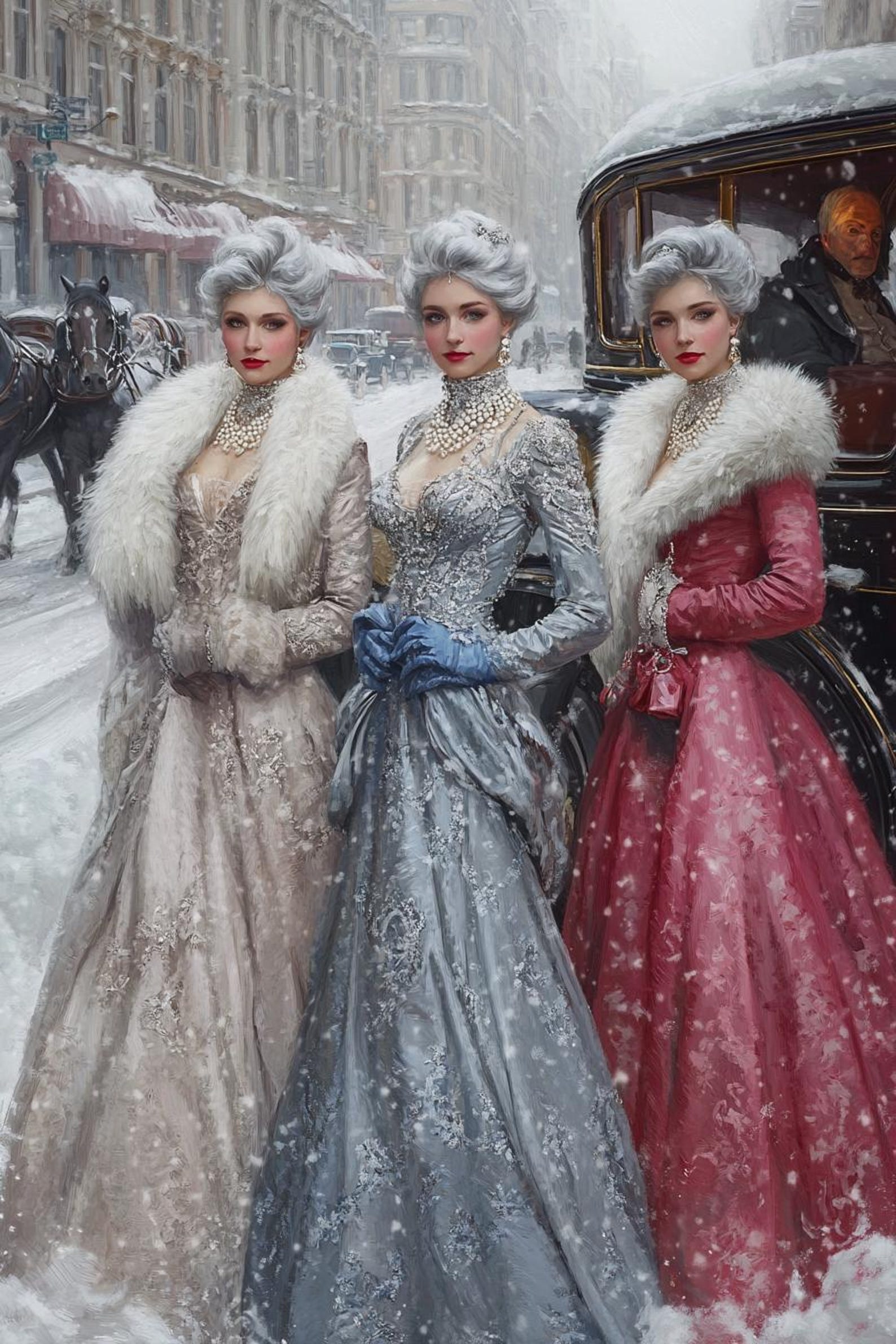 Victorian Ladies Cross Stitch Pattern. Instant PDF Download. 60,000 ...
