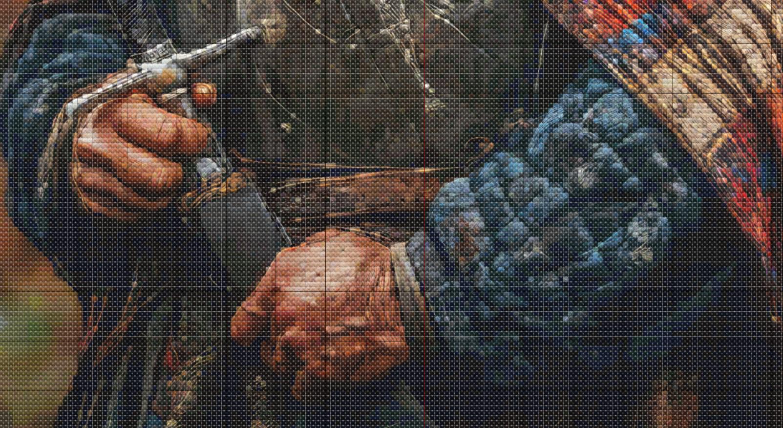 Scottish Highland Warrior Cross Stitch Pattern. Instant PDF Download ...
