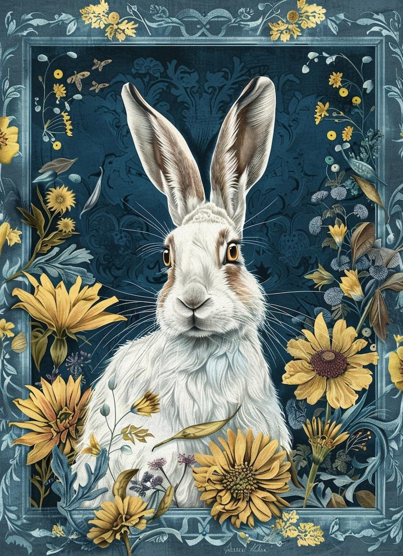 Spring Celtic Hare Cross Stitch Pattern. Digital PDF Download. 65,400 ...