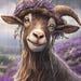 Happy Goat 01 Cross Stitch Pattern. Digital PDF Download. 60,000 ...