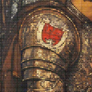 Knight and Maiden Cross Stitch Pattern: Medieval Romance (PDF Download ...