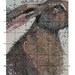 Hare Round 1 Cross Stitch Pattern. Digital PDF Download. 73,441 ...