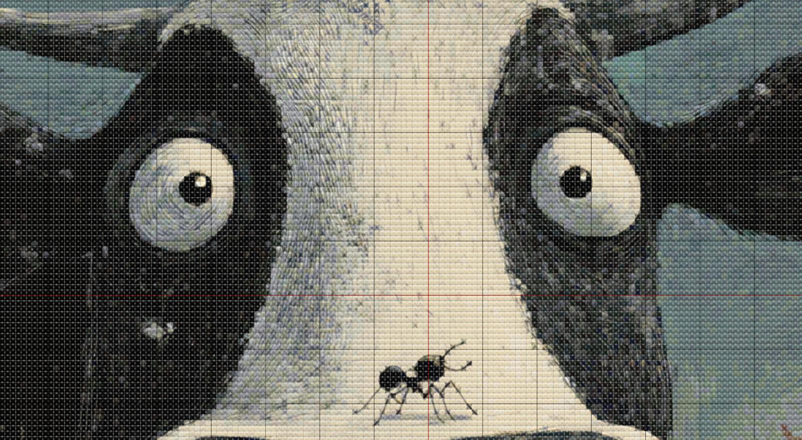 Cow and the Ant Cross Stitch Pattern. Instant PDF Download. 60k ...